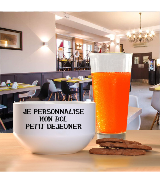 Bol Personnalisé avec Photo et Prénom - Créez votre Bol Uniq